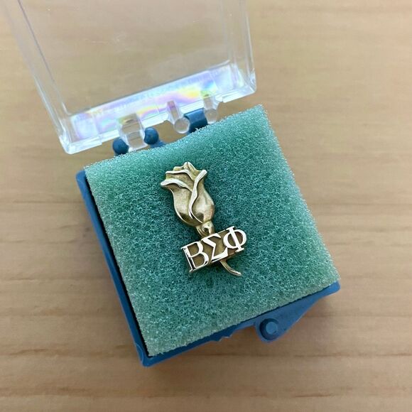 Vintage | Jewelry | Vintage K Beta Sigma Phi Yellow Gold Order Of The ...